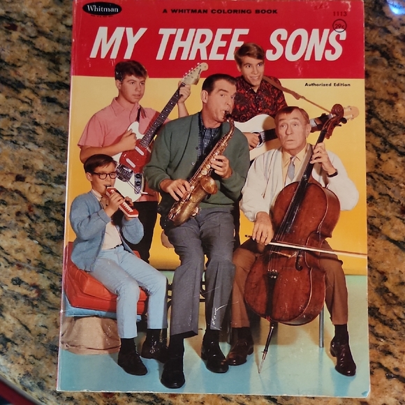 Whitman | Toys | Whitman My Three Sons Coloring Book | Poshmark